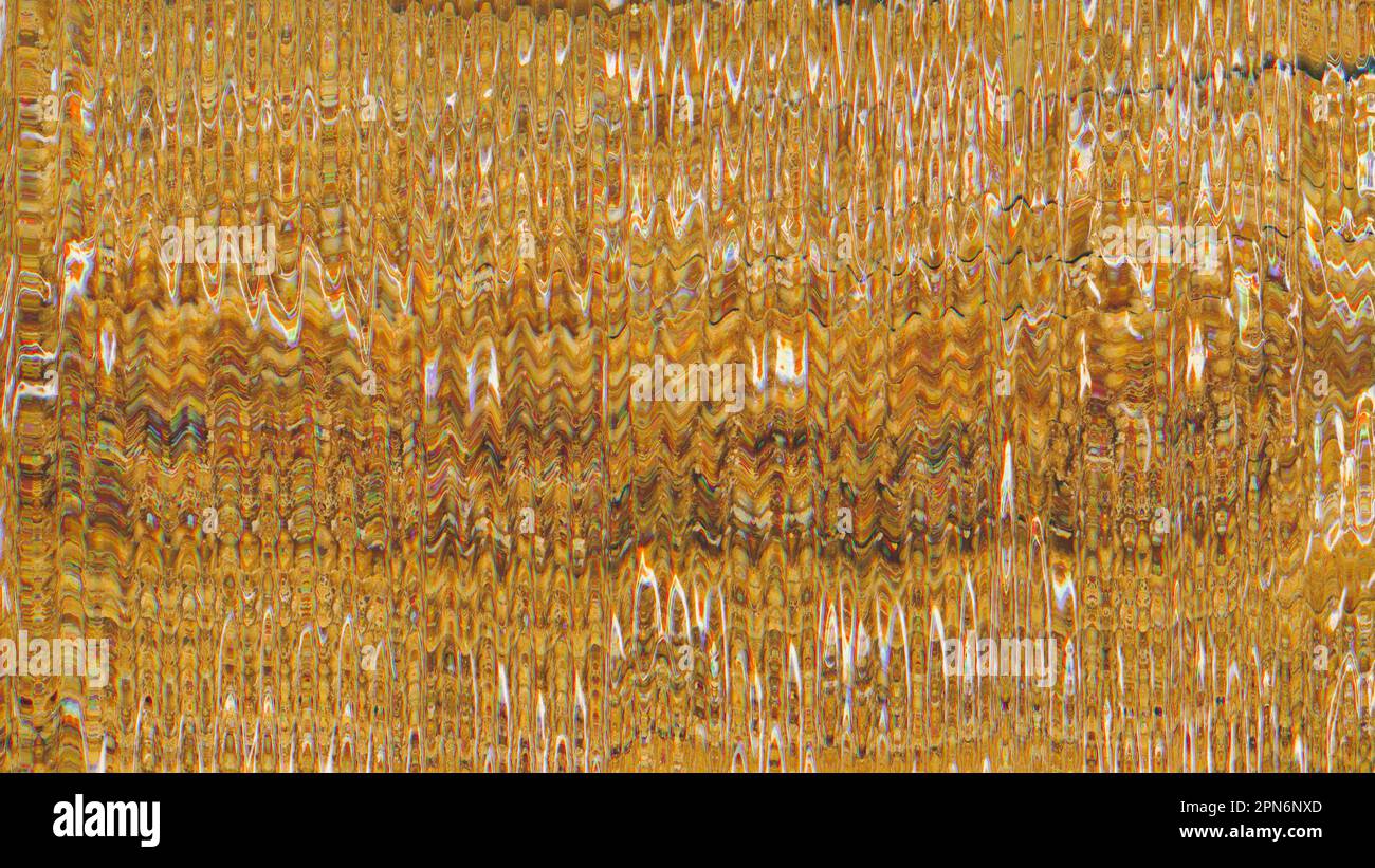 glitch texture analog distortion orange artifacts Stock Photo - Alamy