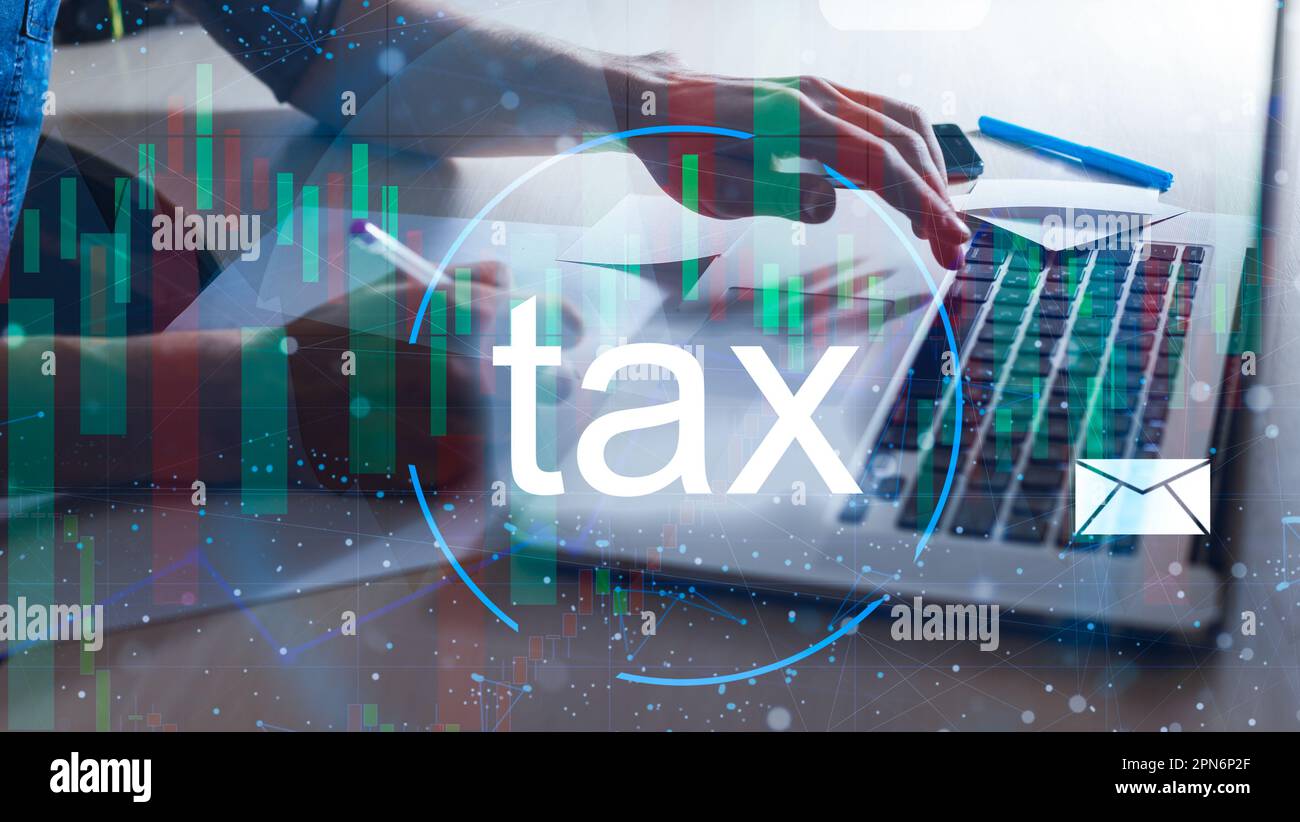 Virtual screen with increase tax payment return online for tax payment ...