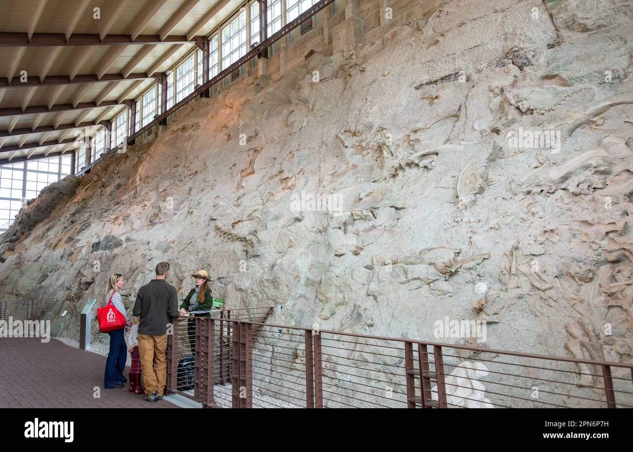 Stegosaurus dinosaur national monument hi-res stock photography and ...