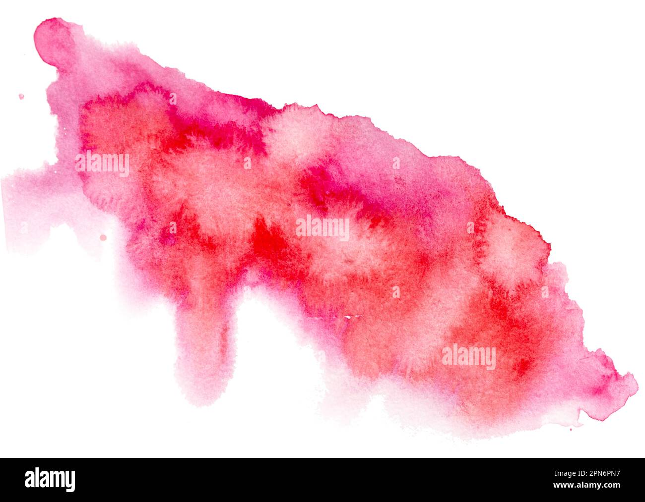 Watercolor Pink Splash Artwork Background Stock Photo - Alamy