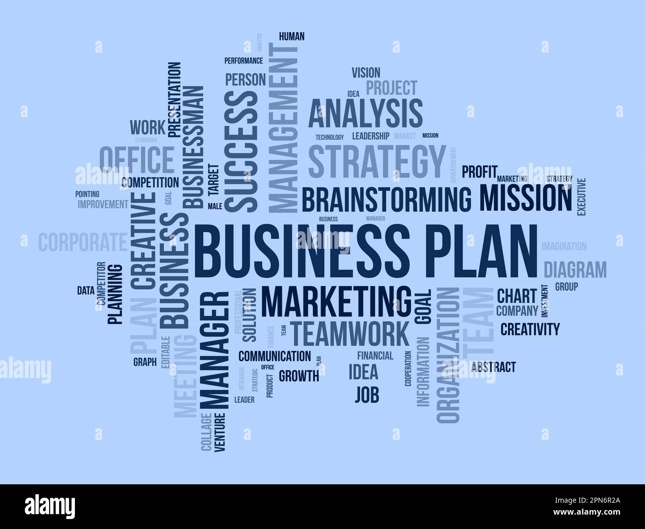 Word cloud background concept for Strategic transition. Business ...