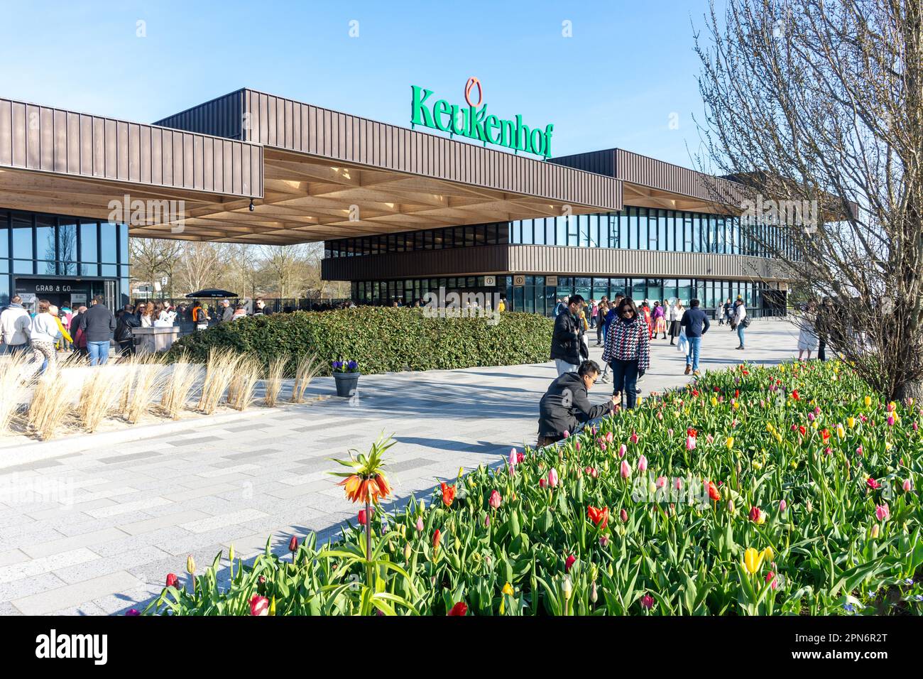 Main entrance keukenhof gardens garden of europe flower flowers hi-res stock photography and ...