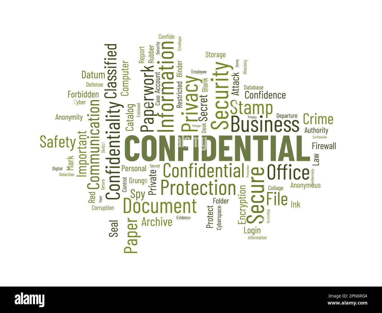 Word cloud background concept for Confidential. Secret information ...