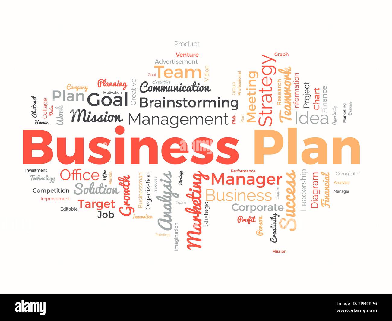 Word cloud background concept for Strategic transition. Business ...