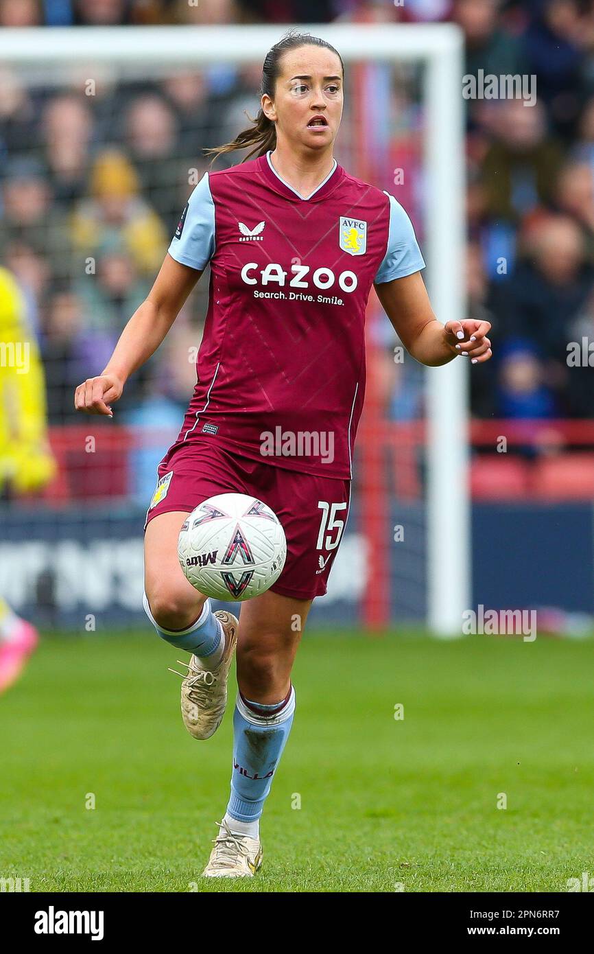 Aston Villa's Anna Patten during the Vitality Women's FA Cup, semi ...
