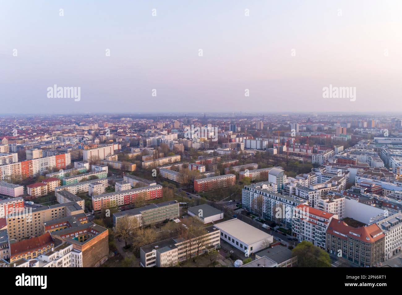 Aerial of the skyline of Berlin Mitte, Berlin, Germany Stock Photo - Alamy