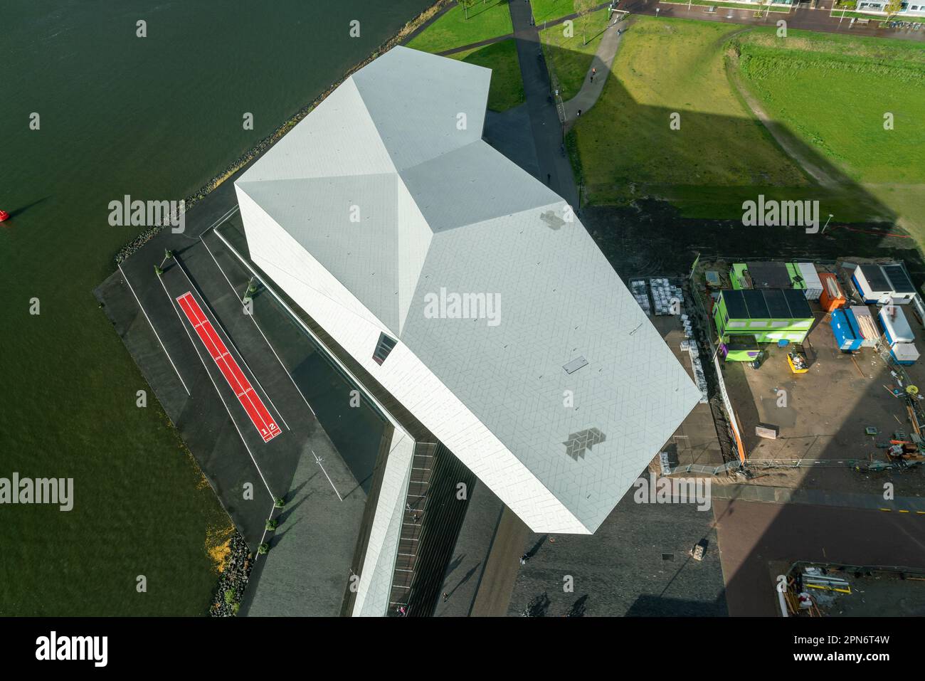 Eye film museum in Amsterdam the Netherlands from above Stock Photo - Alamy