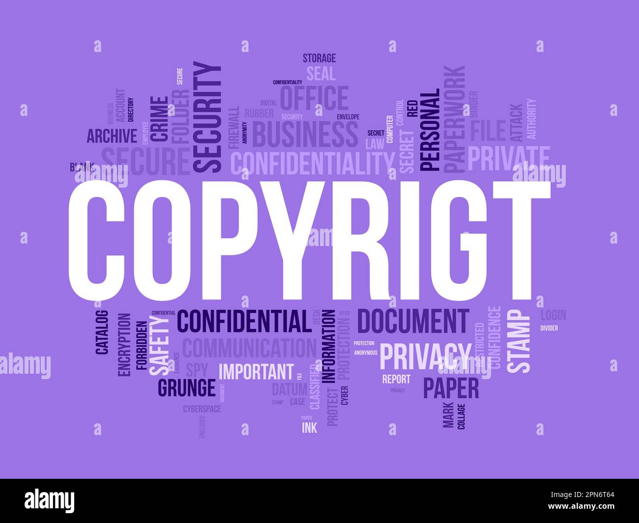 Word cloud background concept for Copyright. Intellectual property ...