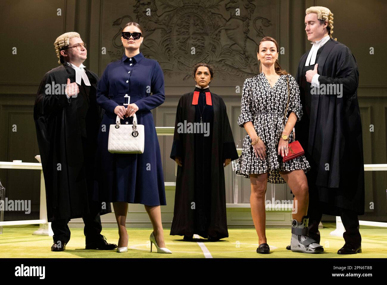 Lucy May Barker as Rebekah Vardy and Laura Dos Santos as Coleen Rooney ...