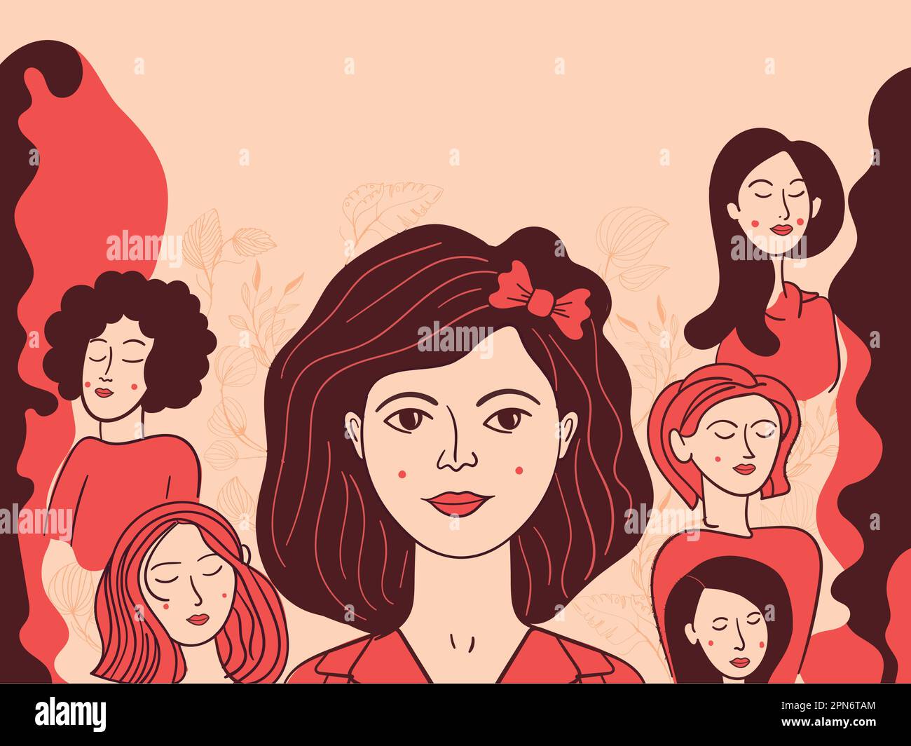 Women characters Stock Vector Images - Alamy