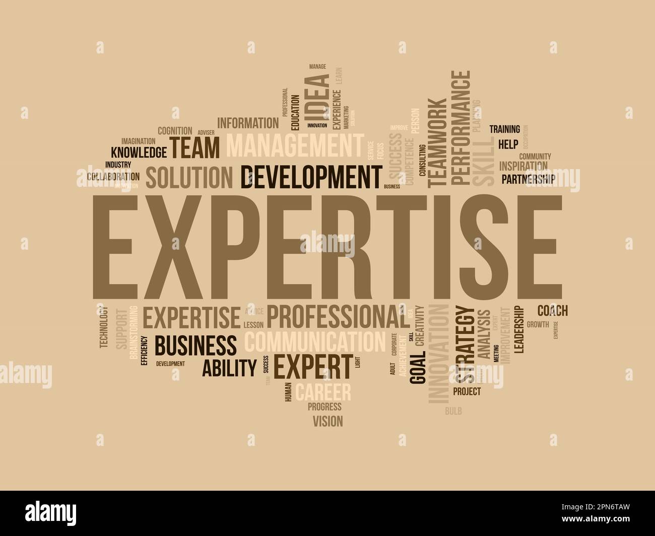 Word cloud background concept for Expertise. Business success ...