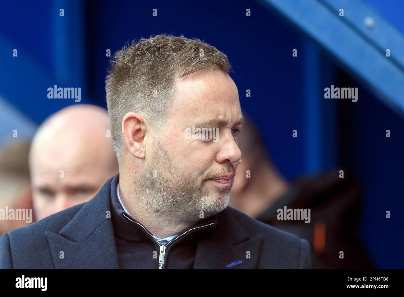 Michael Beale, manager of Rangers, Scottish team in the Premier ...