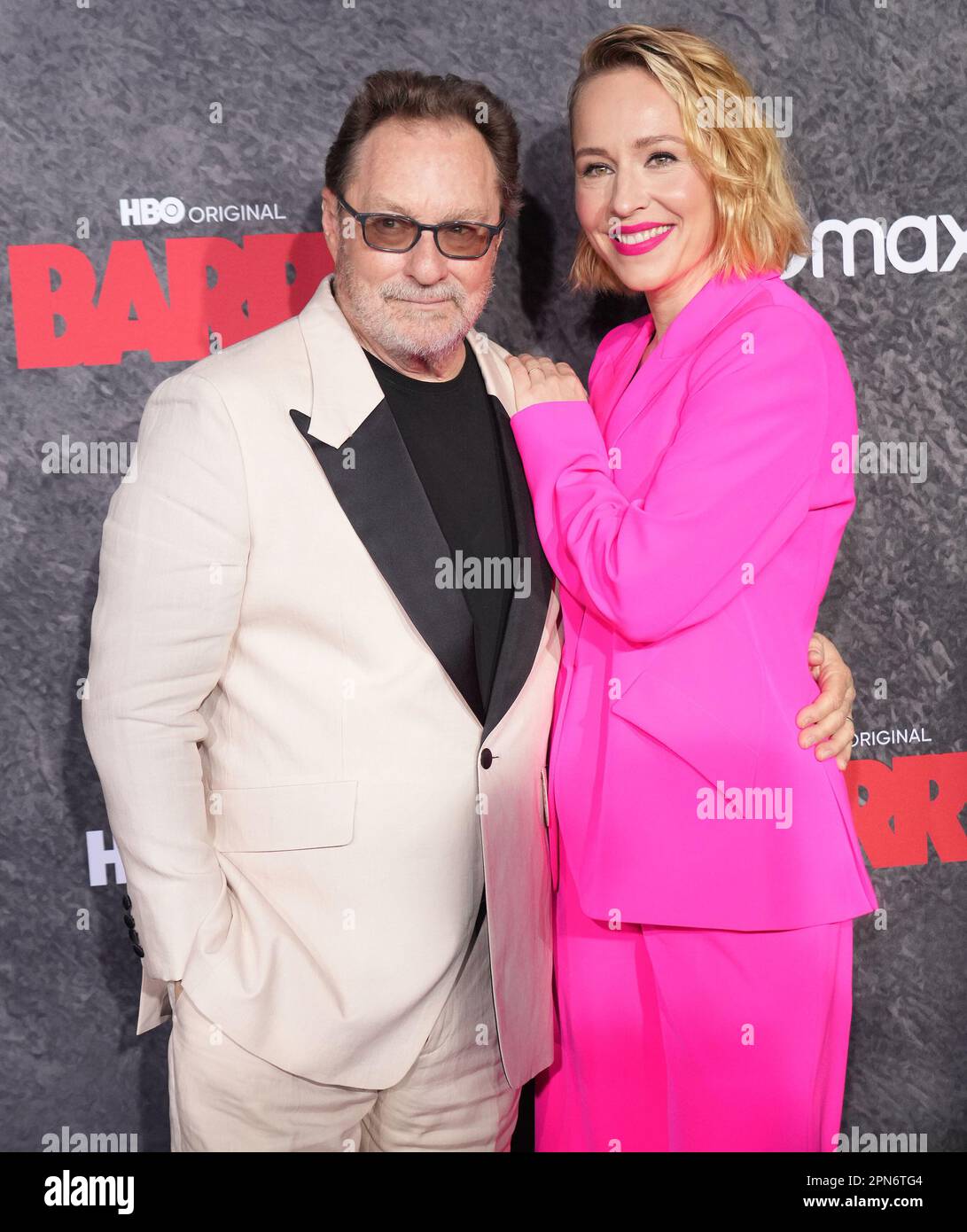 Los Angeles, USA. 16th Apr, 2023. (L-R) Stephen Root and Sarah Goldberg ...