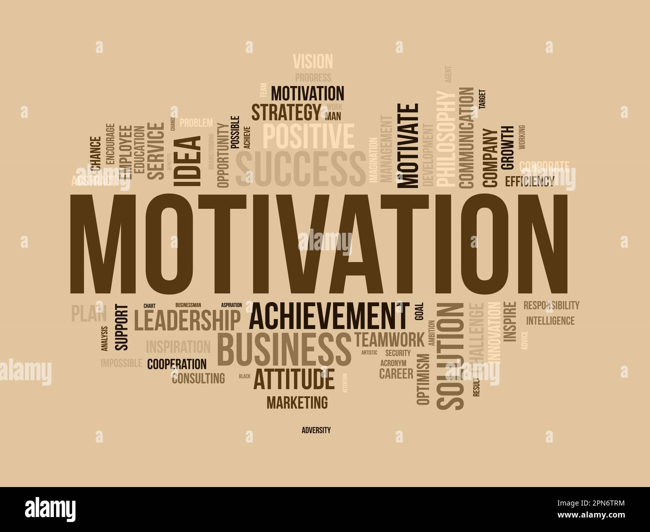 Word cloud background concept for Motivation. Positive inspirational ...