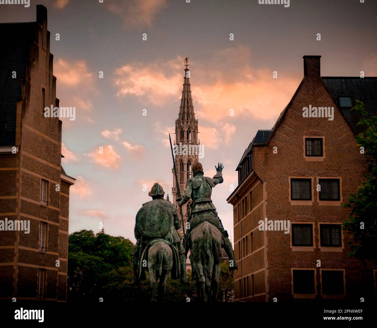 Brussels tower hi-res stock photography and images - Alamy