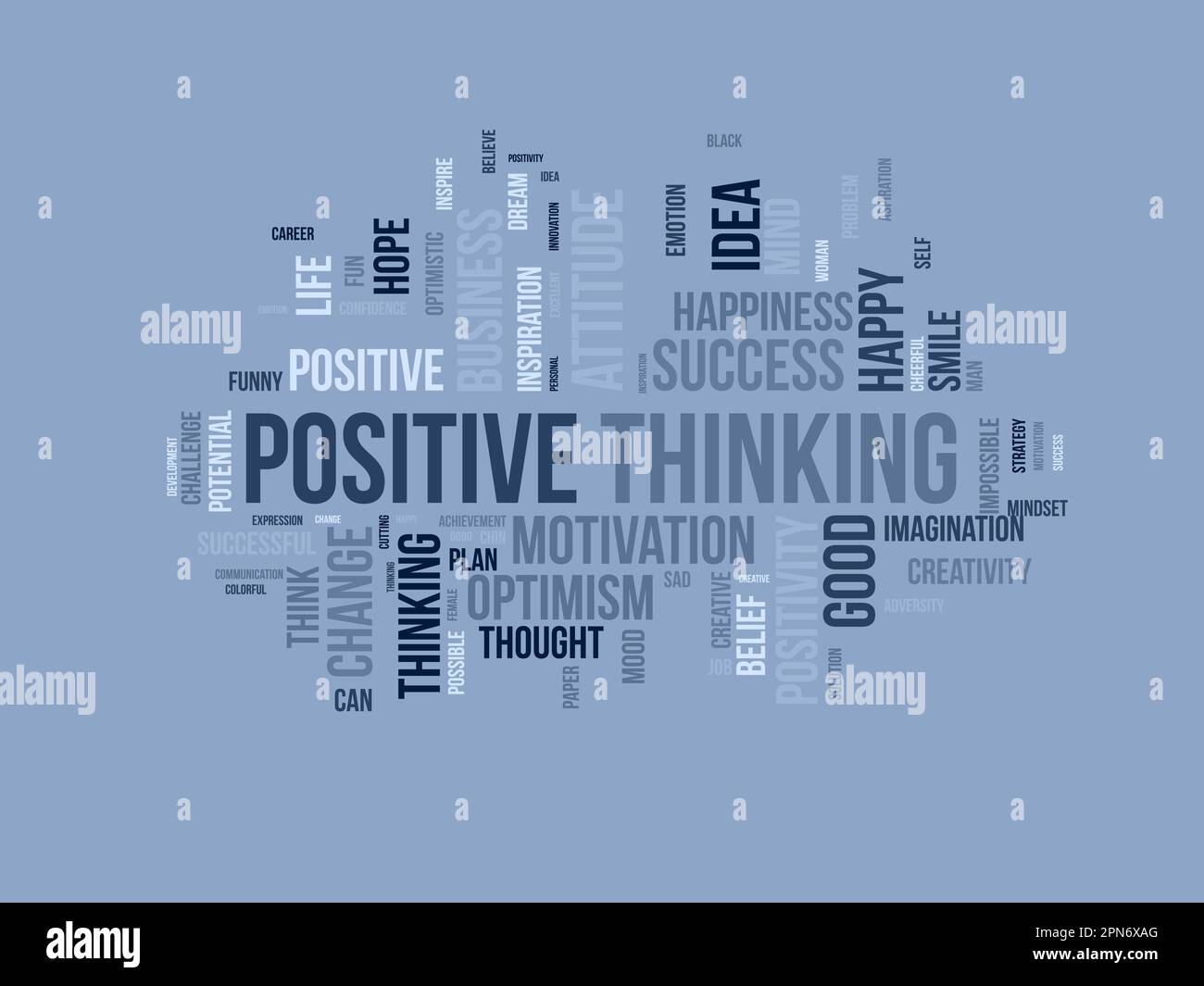 Word cloud background concept for Positive thinking. Success attitude ... Word cloud background concept for Positive thinking. Success attitude ...