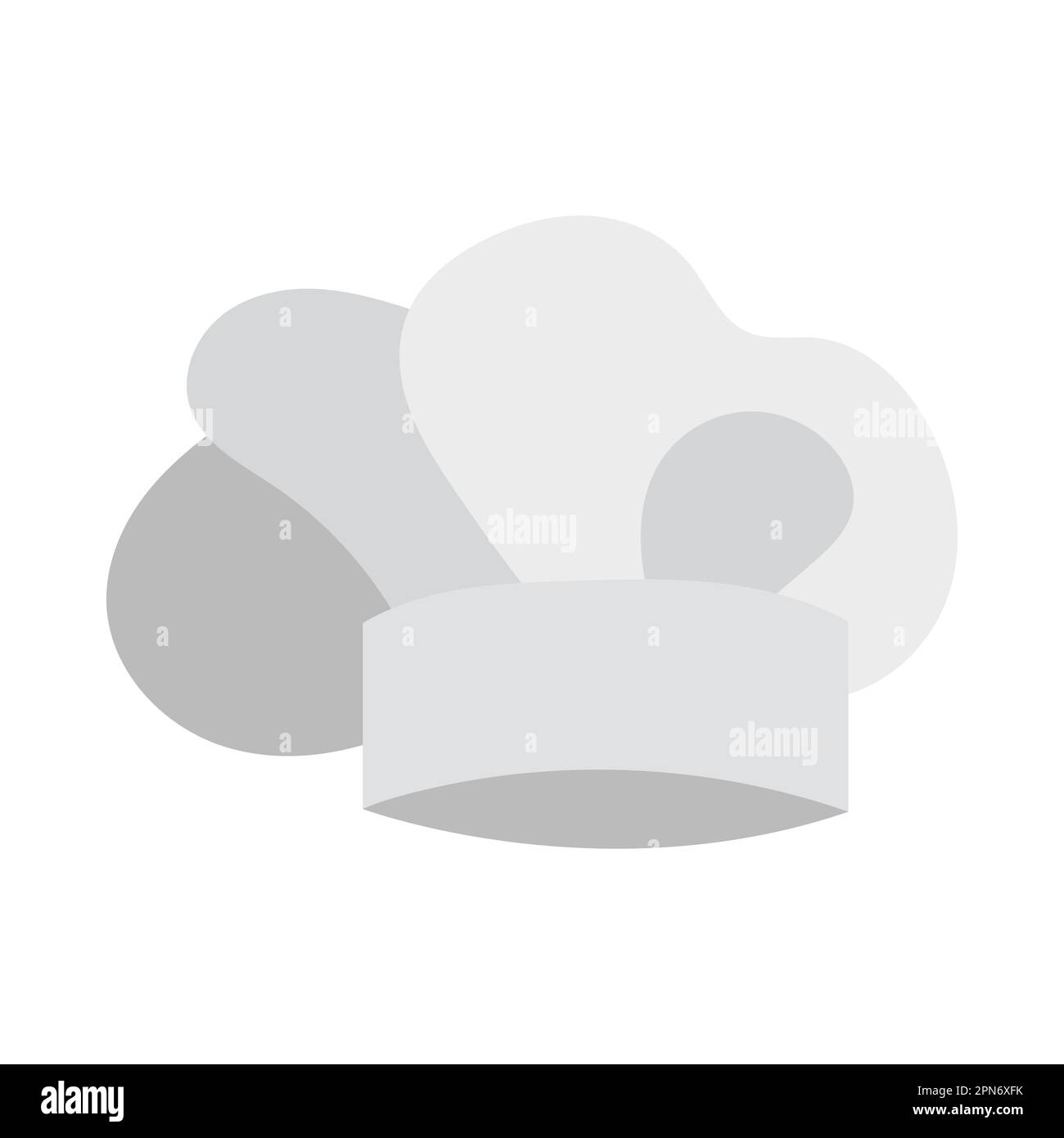 White chef hat cartoon illustration Stock Vector Image & Art - Alamy