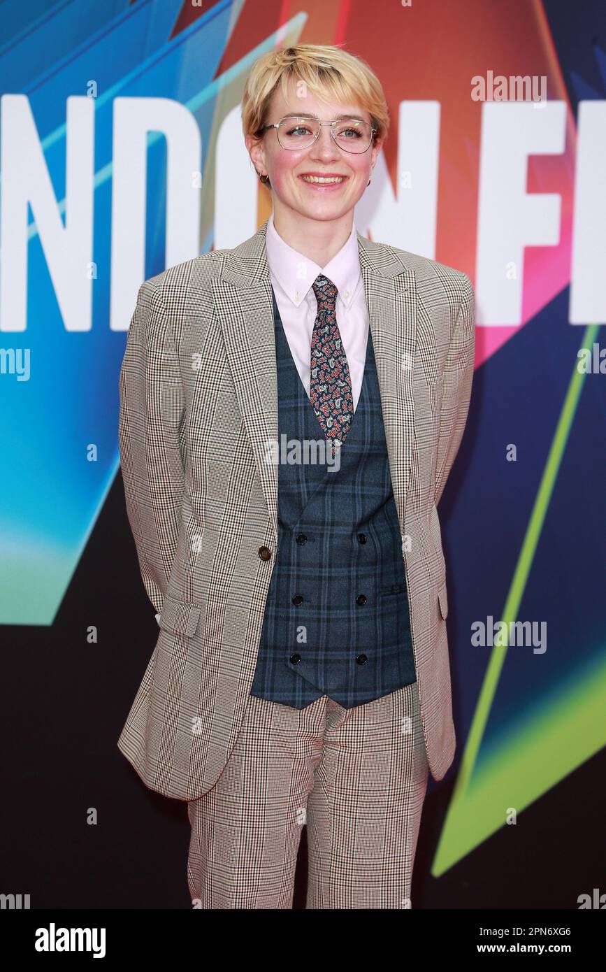 Charlie Oscar attends the "Mothering Sunday" UK Premiere during the ...