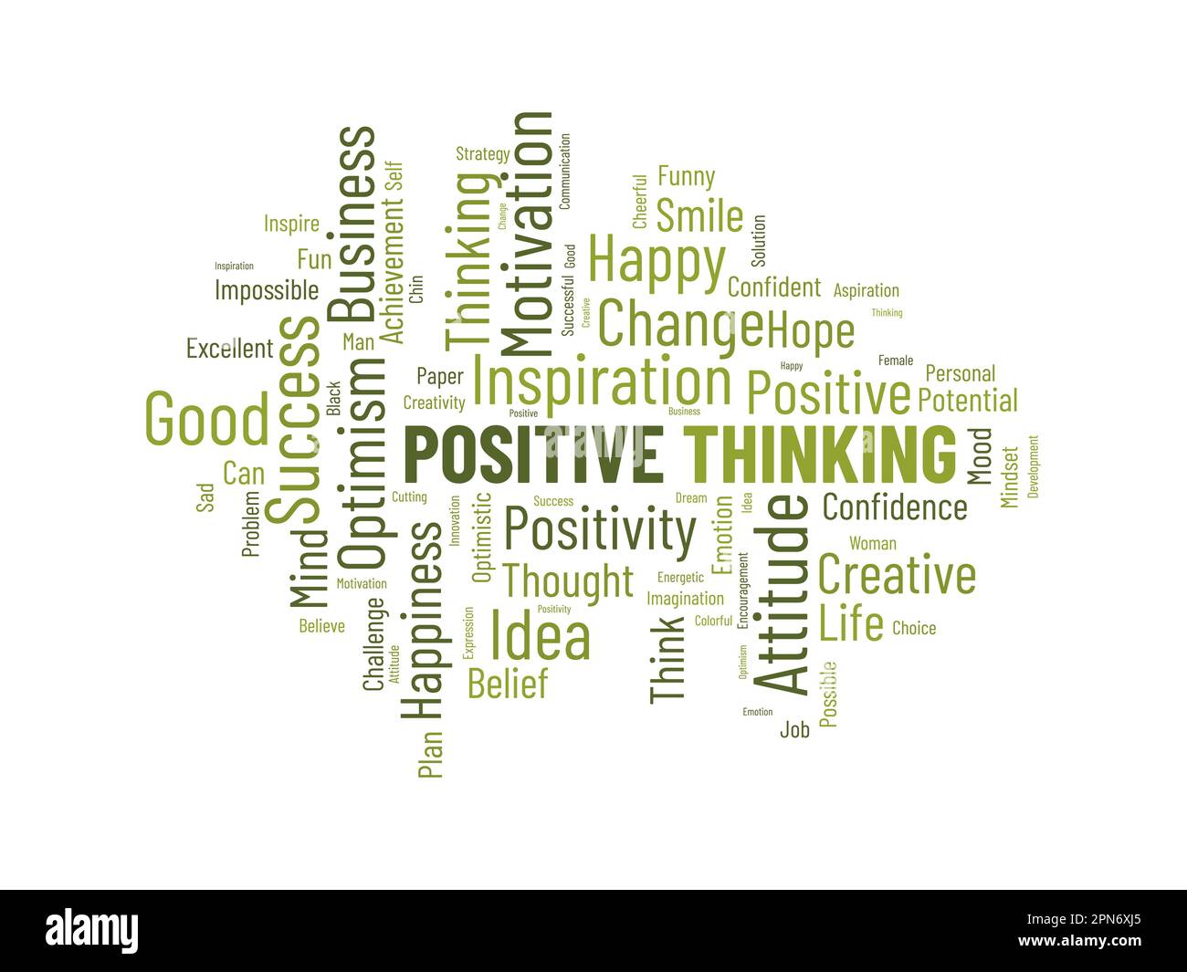 Word cloud background concept for Positive thinking. Success attitude ... Word cloud background concept for Positive thinking. Success attitude ...