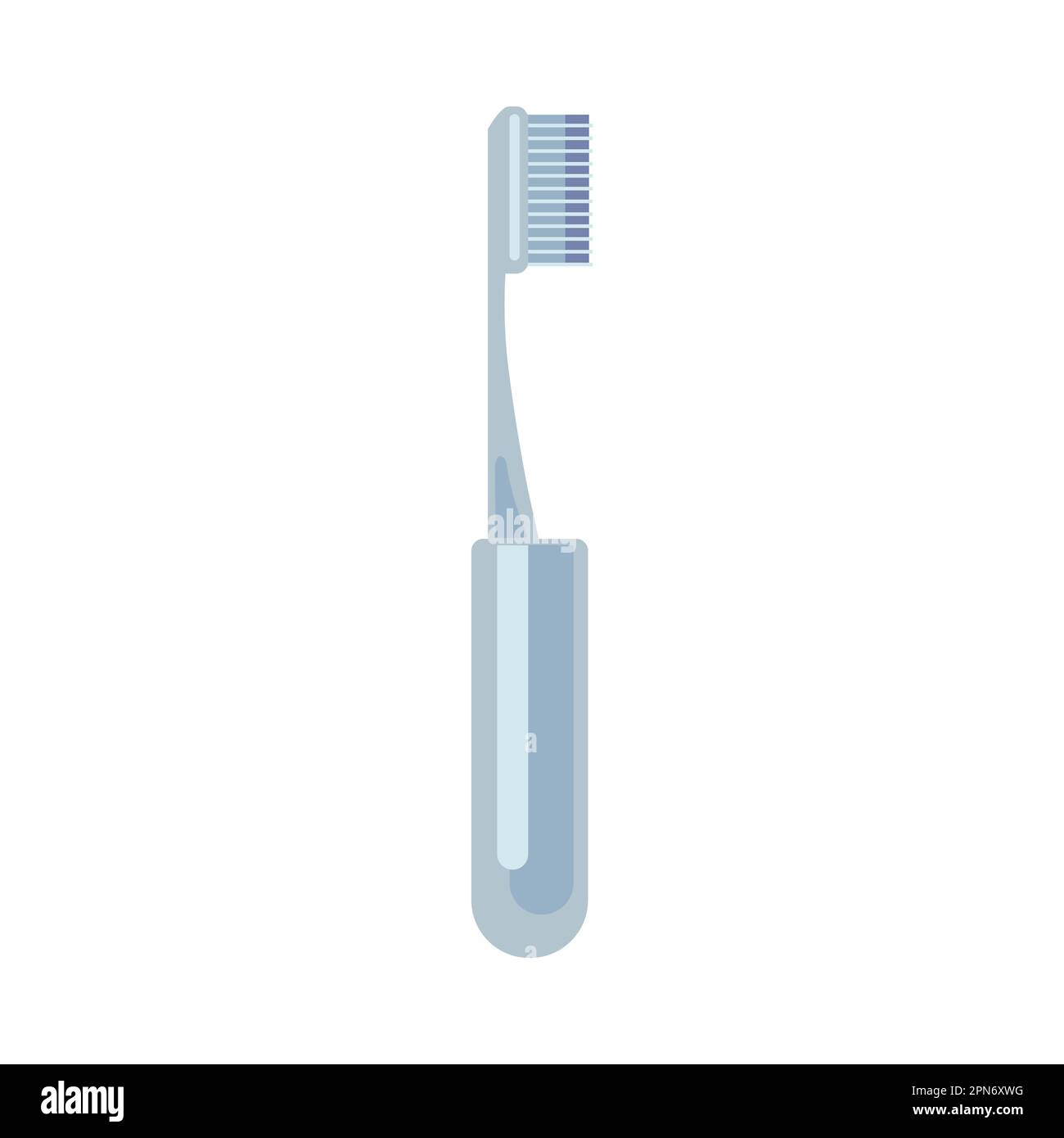 White cartoon toothbrush illustration Stock Vector Image & Art - Alamy