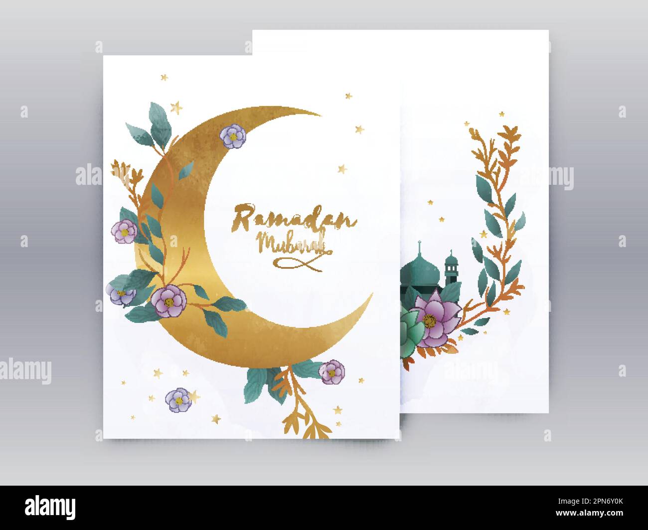 Ramzan template hi-res stock photography and images - Alamy
