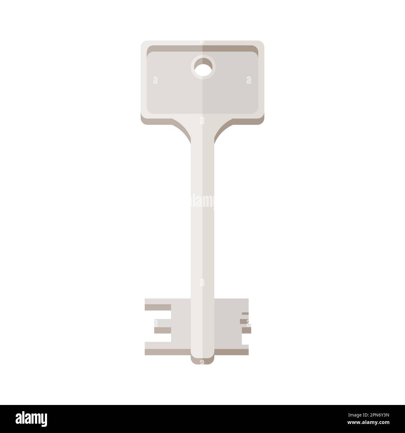 Modern safe key cartoon illustration Stock Vector Image & Art - Alamy