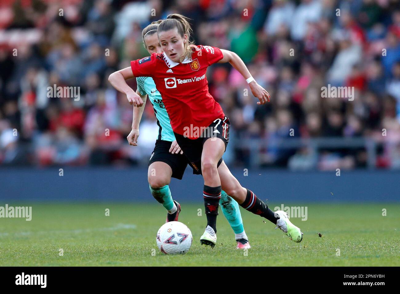 Manchester United's Ella Toone in action during the Vitality Women's FA ...