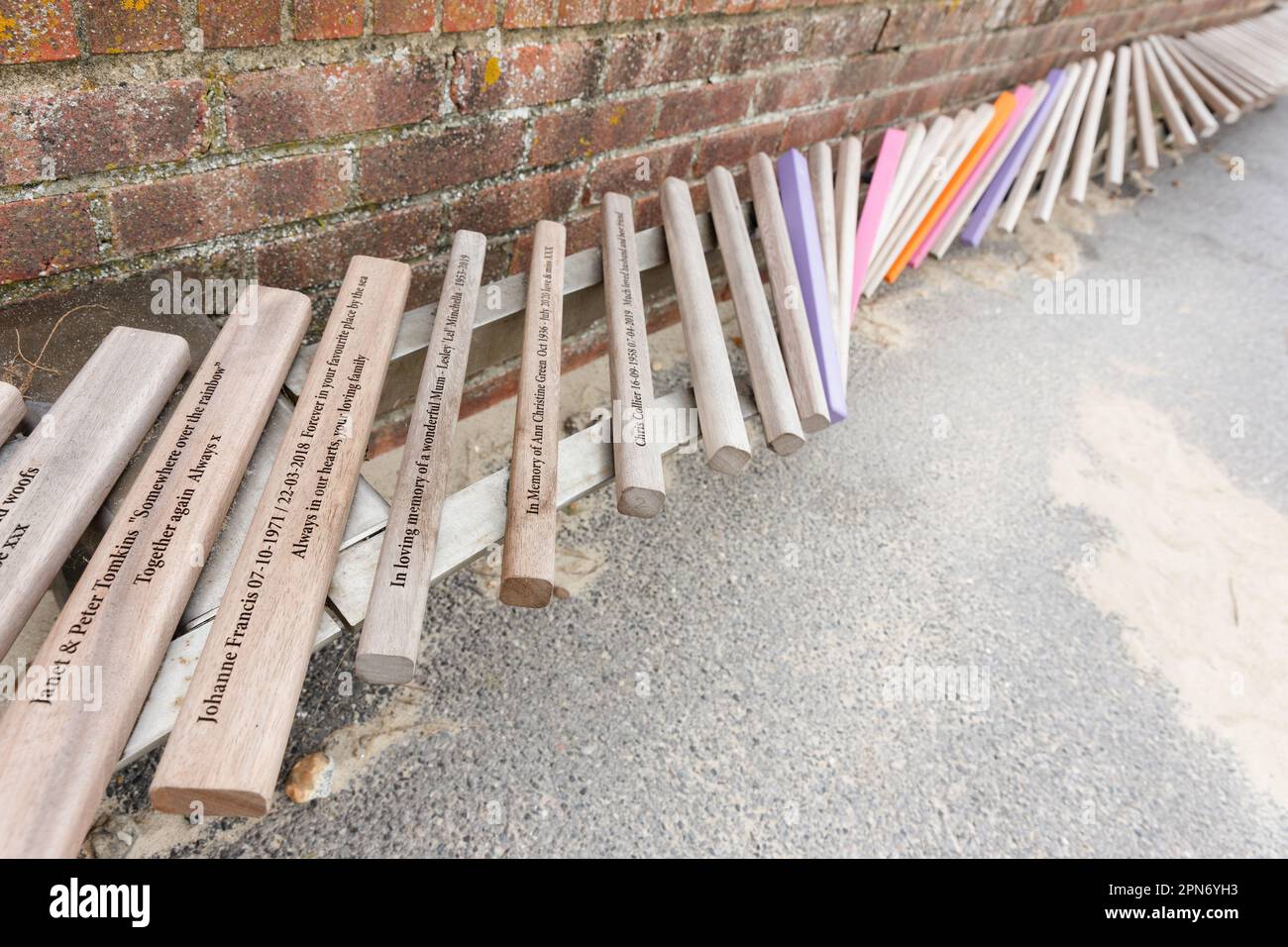 5-10-22. The Long Bench. Claimed as the longest bench in England, it ...