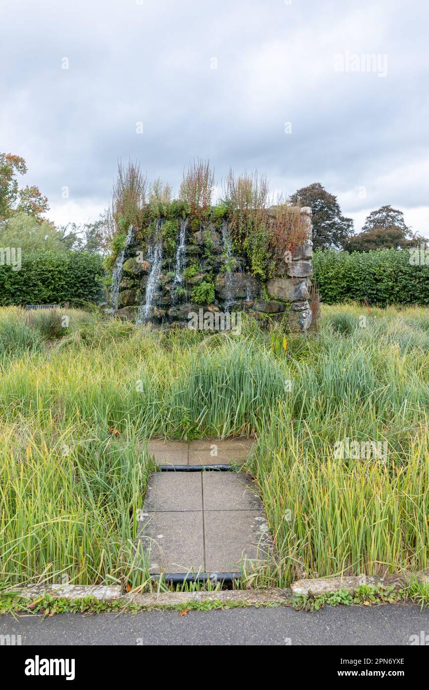 The Water Maze at Hever Castle on the 5th October 2022 in Hever, Kent ...