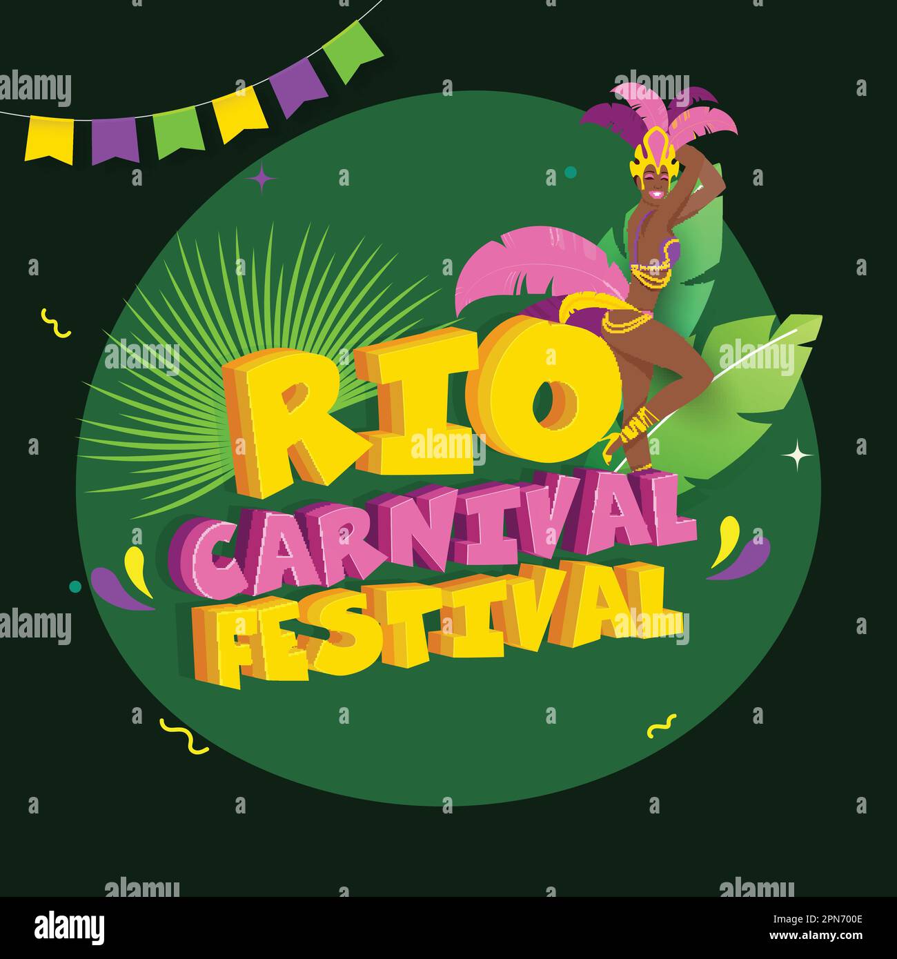 Rio carnival Stock Vector Images - Alamy