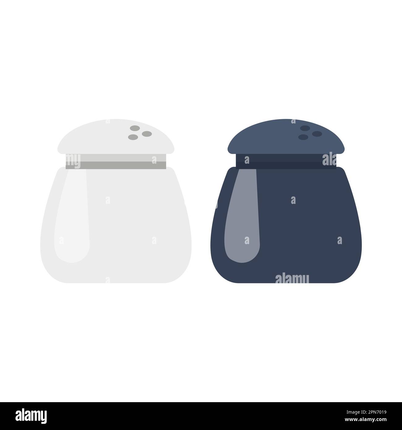 Salt and pepper shakers cartoon illustration Stock Vector Image & Art ...