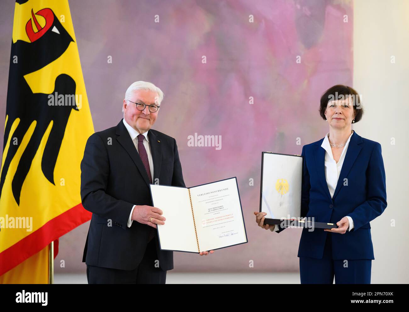 Berlin, Germany. 17th Apr, 2023. Federal President Frank-Walter ...