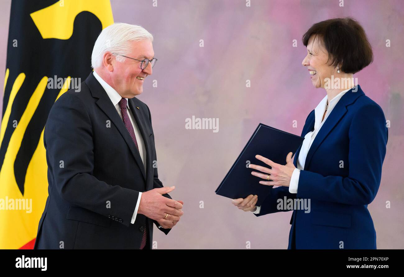 Berlin, Germany. 17th Apr, 2023. Federal President Frank-Walter ...
