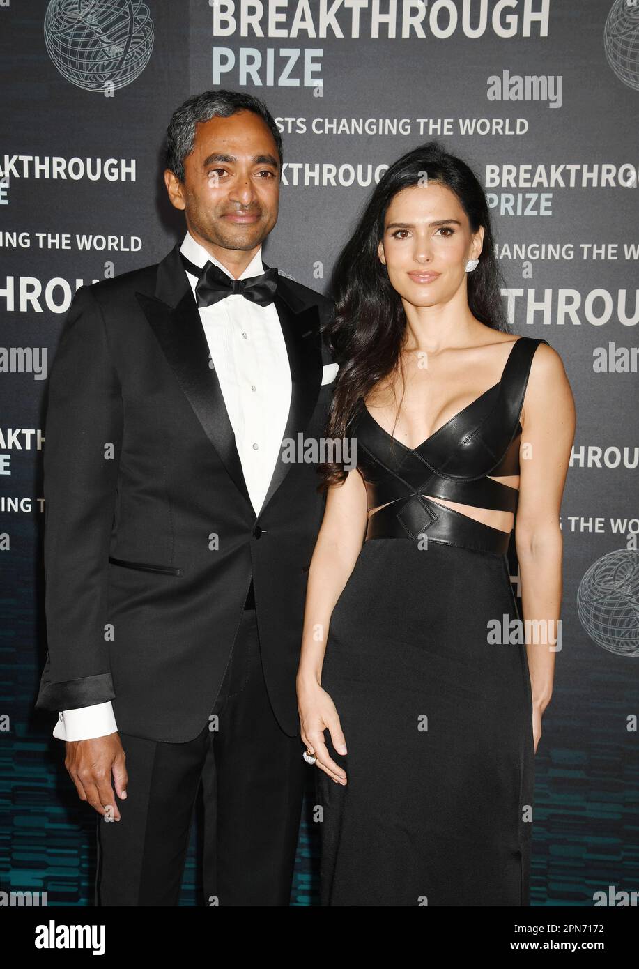 Los Angeles, California, USA. 15th Apr, 2023. (L-R) Chamath Palihapitiya and Nathalie Dompe ...