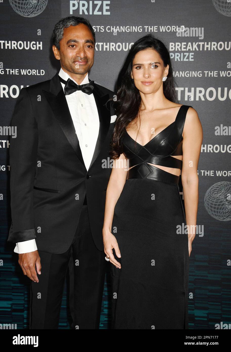 Los Angeles California Usa 15th Apr 2023 L R Chamath