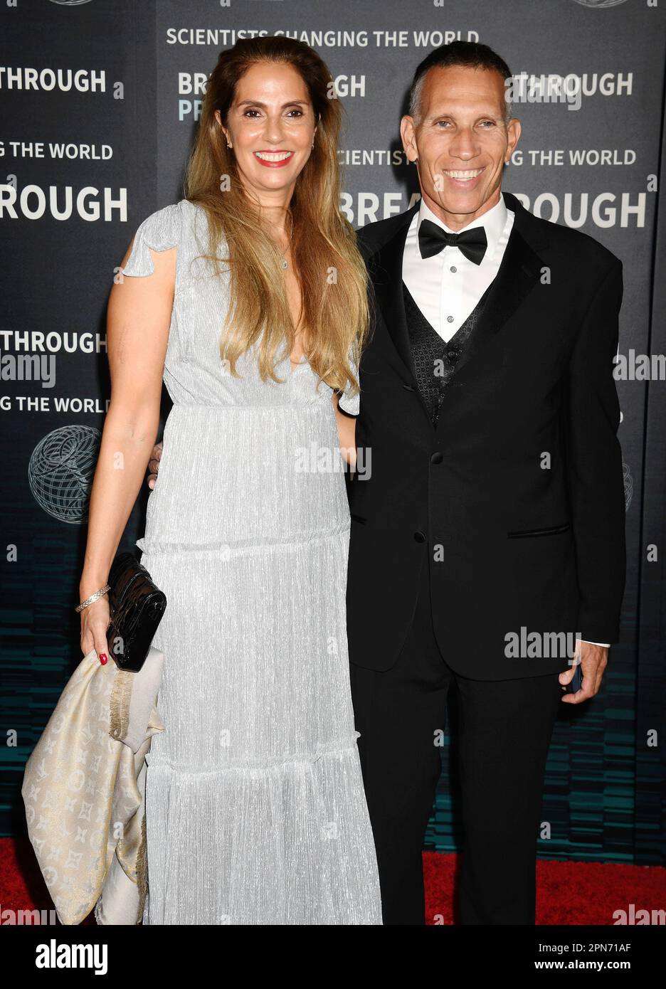 Los Angeles, California, USA. 15th Apr, 2023. Ynon Kreiz (R) and guest ...