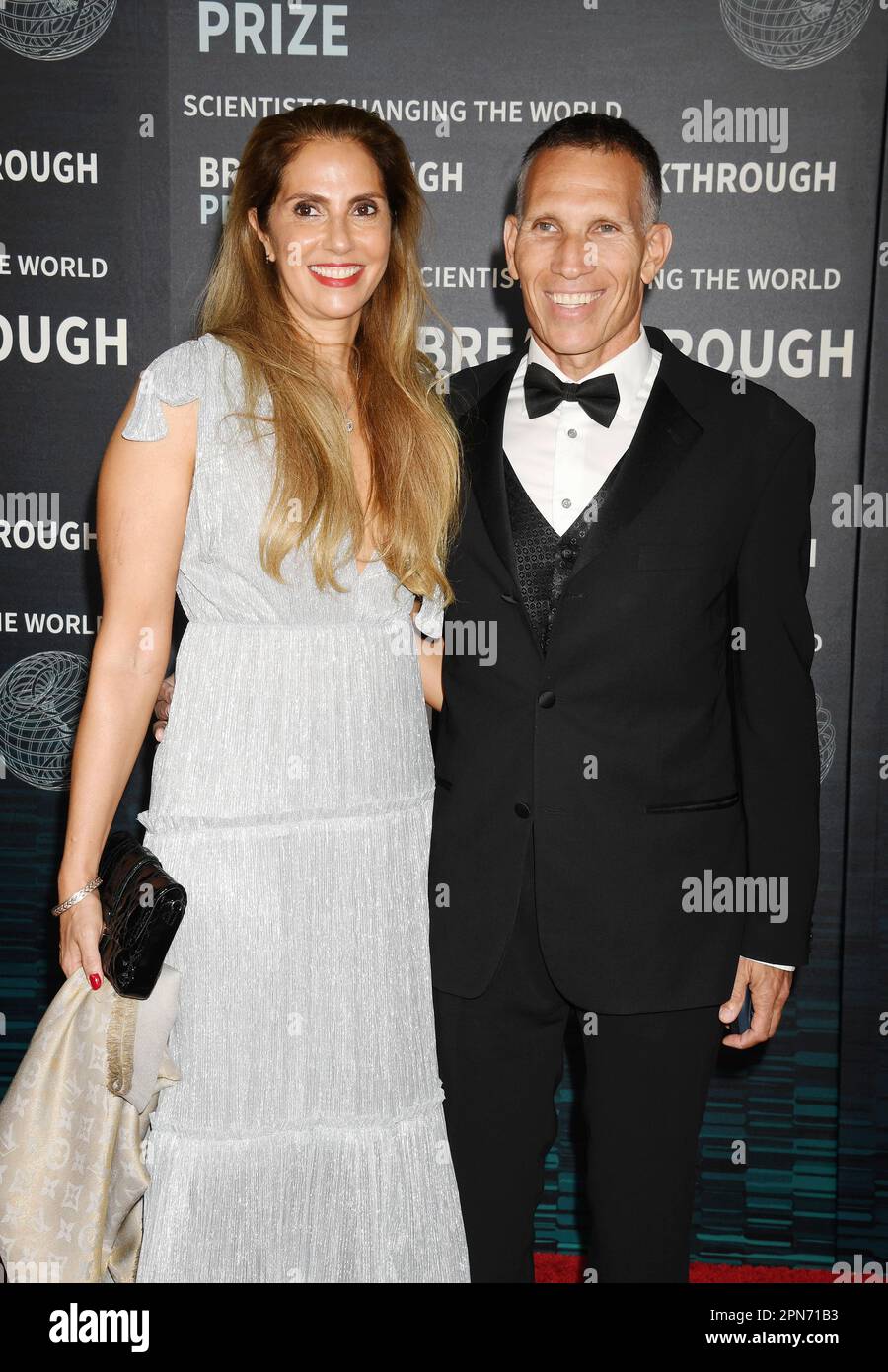 Los Angeles, California, USA. 15th Apr, 2023. Ynon Kreiz (R) and guest ...