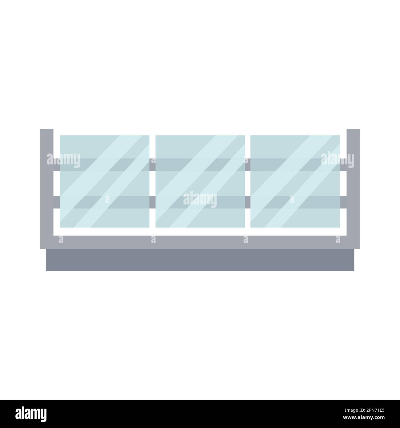 Terrace building metal railing Stock Vector Images - Alamy