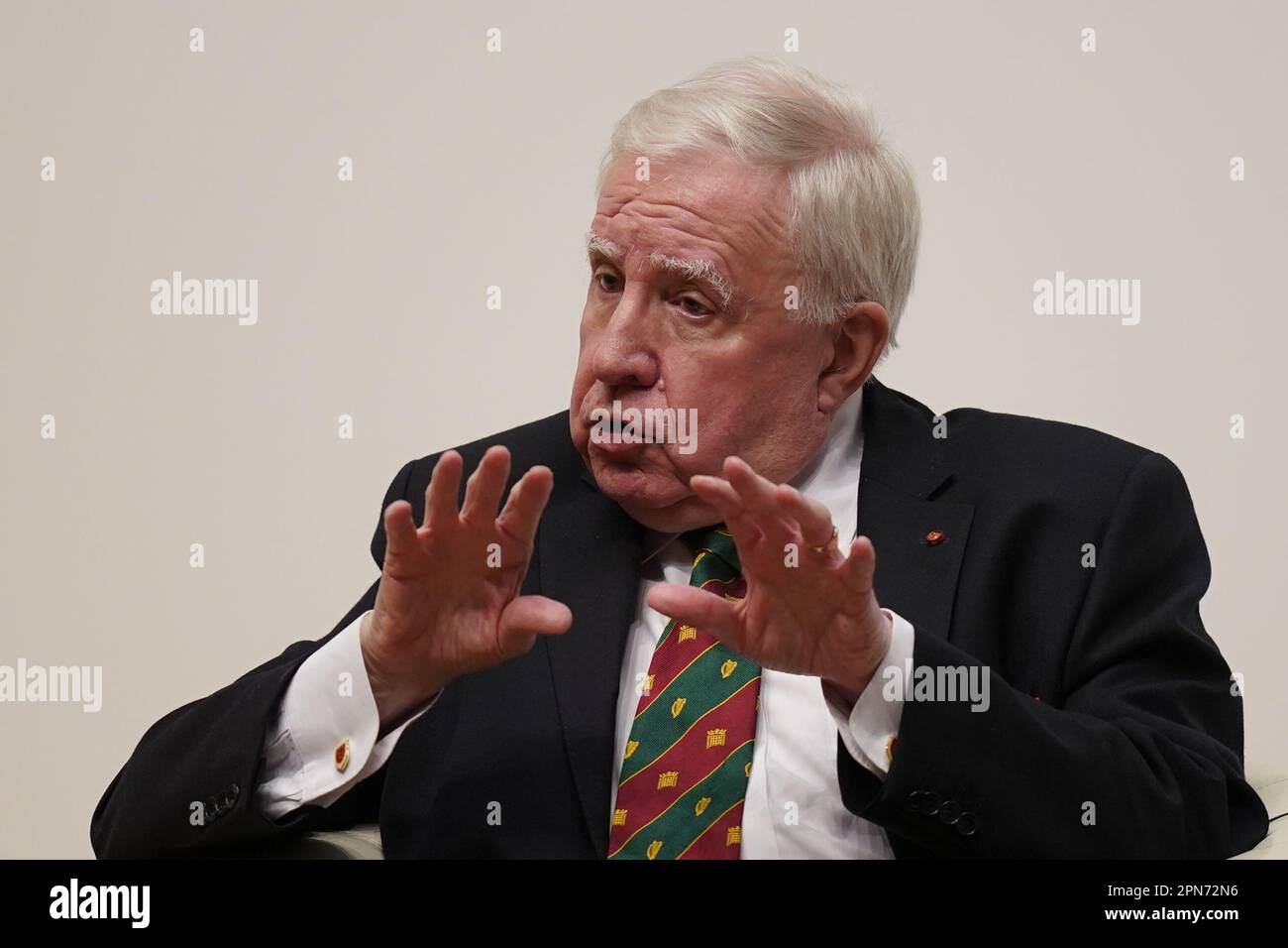 Paul Murphy on stage during the three-day international conference at ...