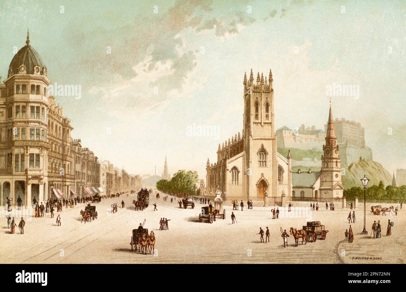 Princess street hi-res stock photography and images - Alamy