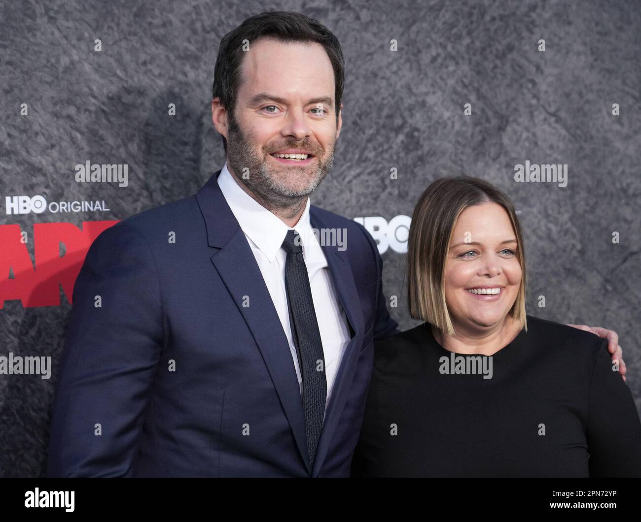 Los Angeles, USA. 16th Apr, 2023. (L-R) Bill Hader and Amy Gravitt at ...