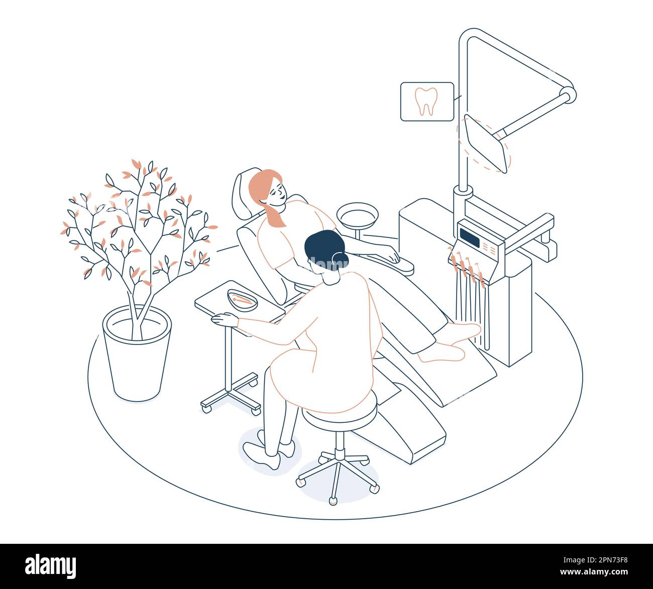 Dental uniform Stock Vector Images - Alamy