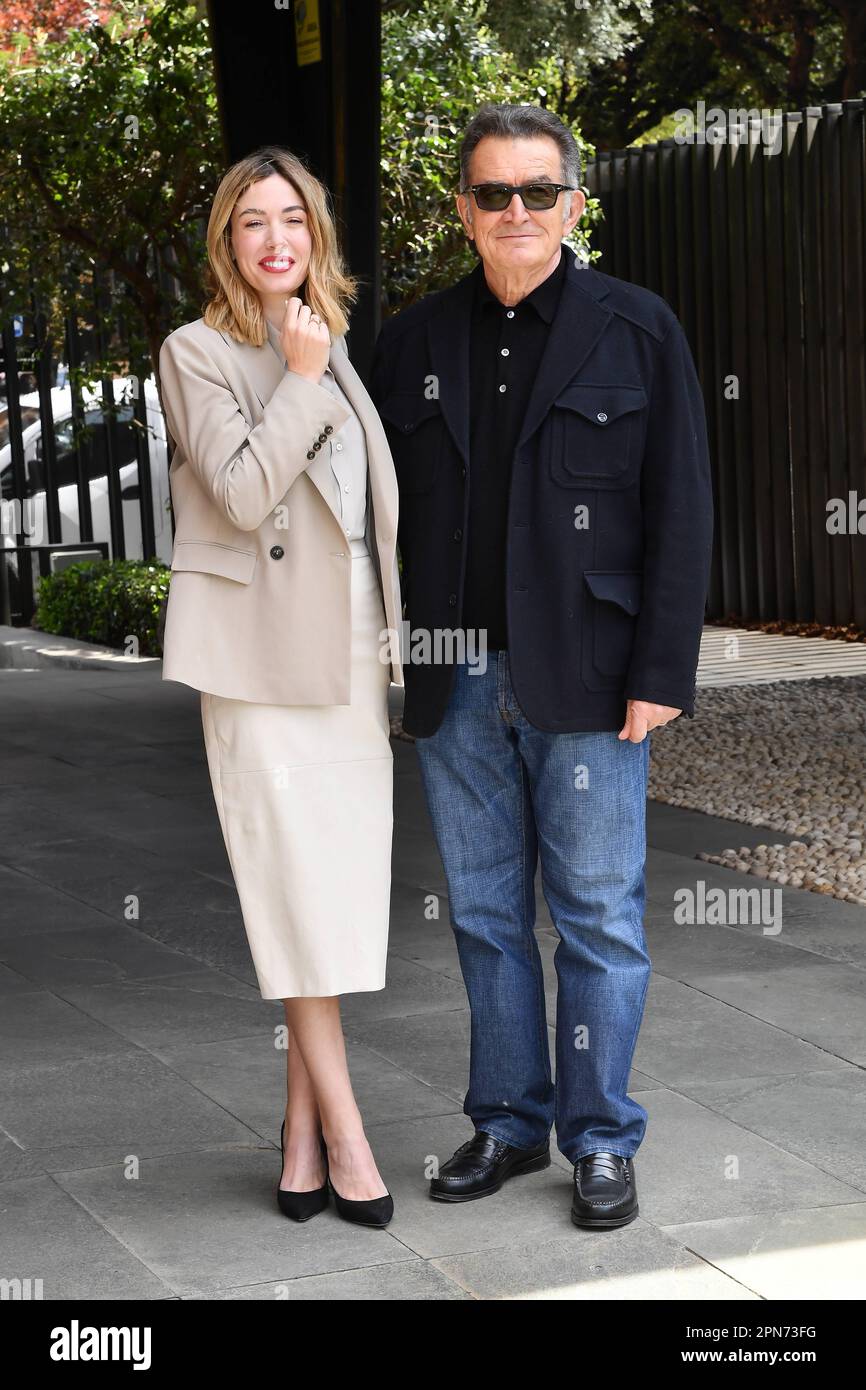 Rome: Rai Headquarters Viale Mazzini. Photocall Tina Anselmi . In the ...