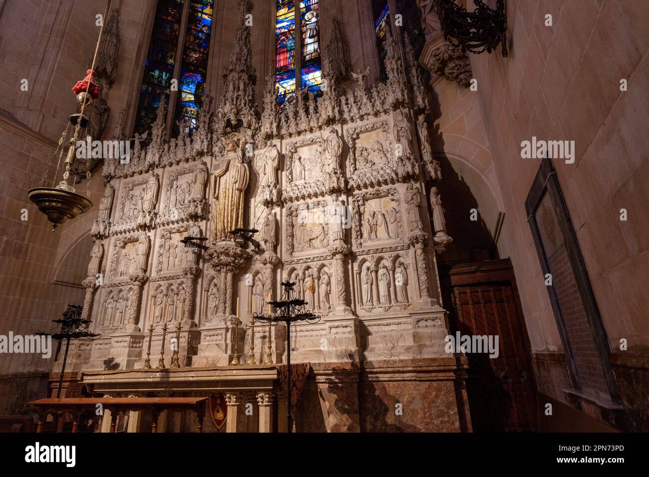 chapel of saint bernard, Palma Cathedral Museum, Majorca, Balearic ...