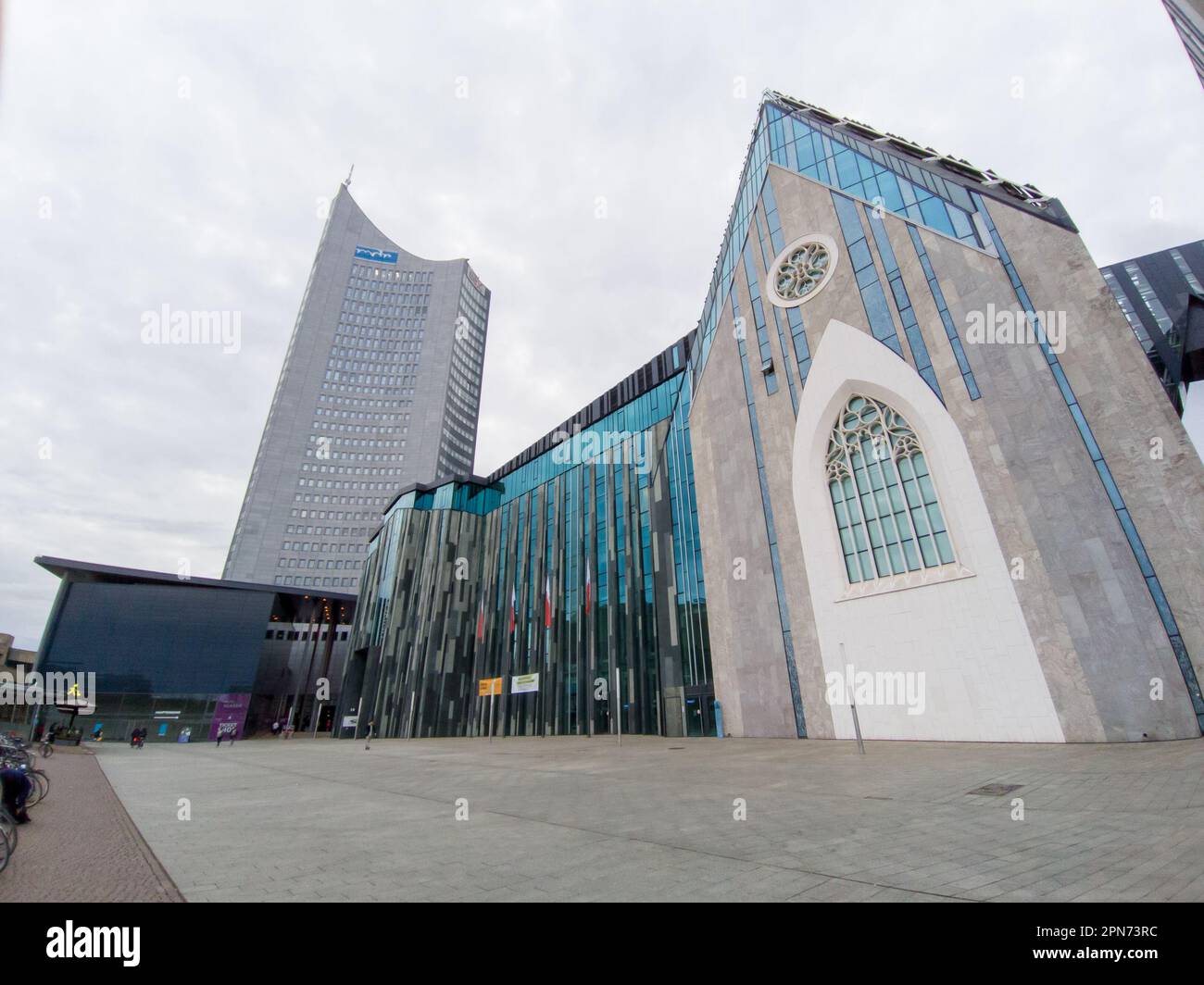 LEIPZIG, GERMANY – NOVEMBER 23, 2022: The beautiful architecture of ...