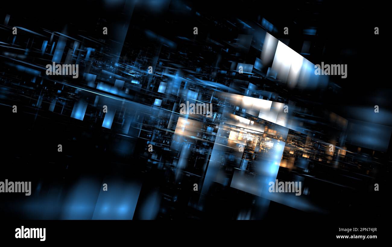 Digital space, the future of digital modern technologies. Data ...