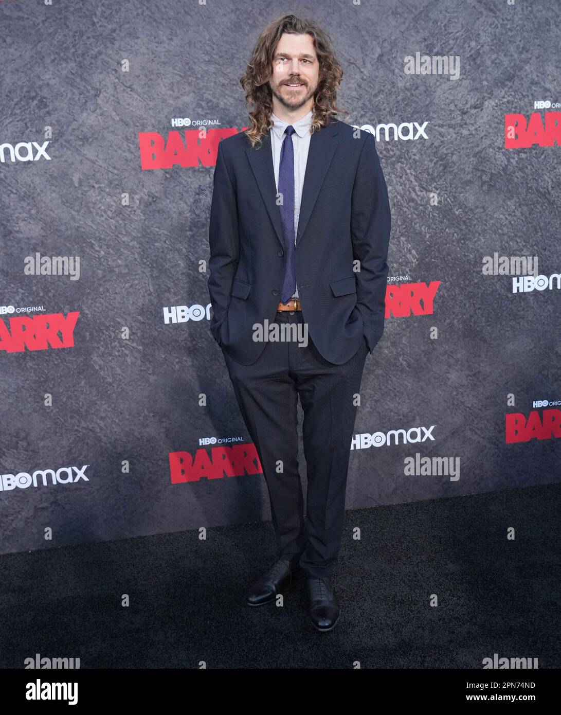 Los Angeles, USA. 16th Apr, 2023. Andre Hyland arrives at the HBO's ...
