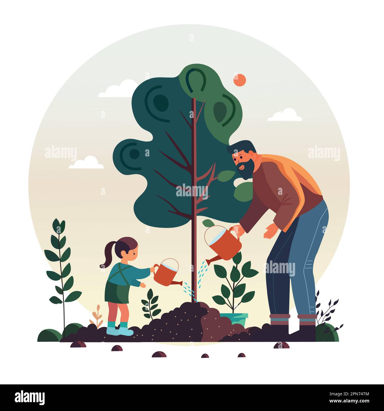 Water Seeds Cartoon