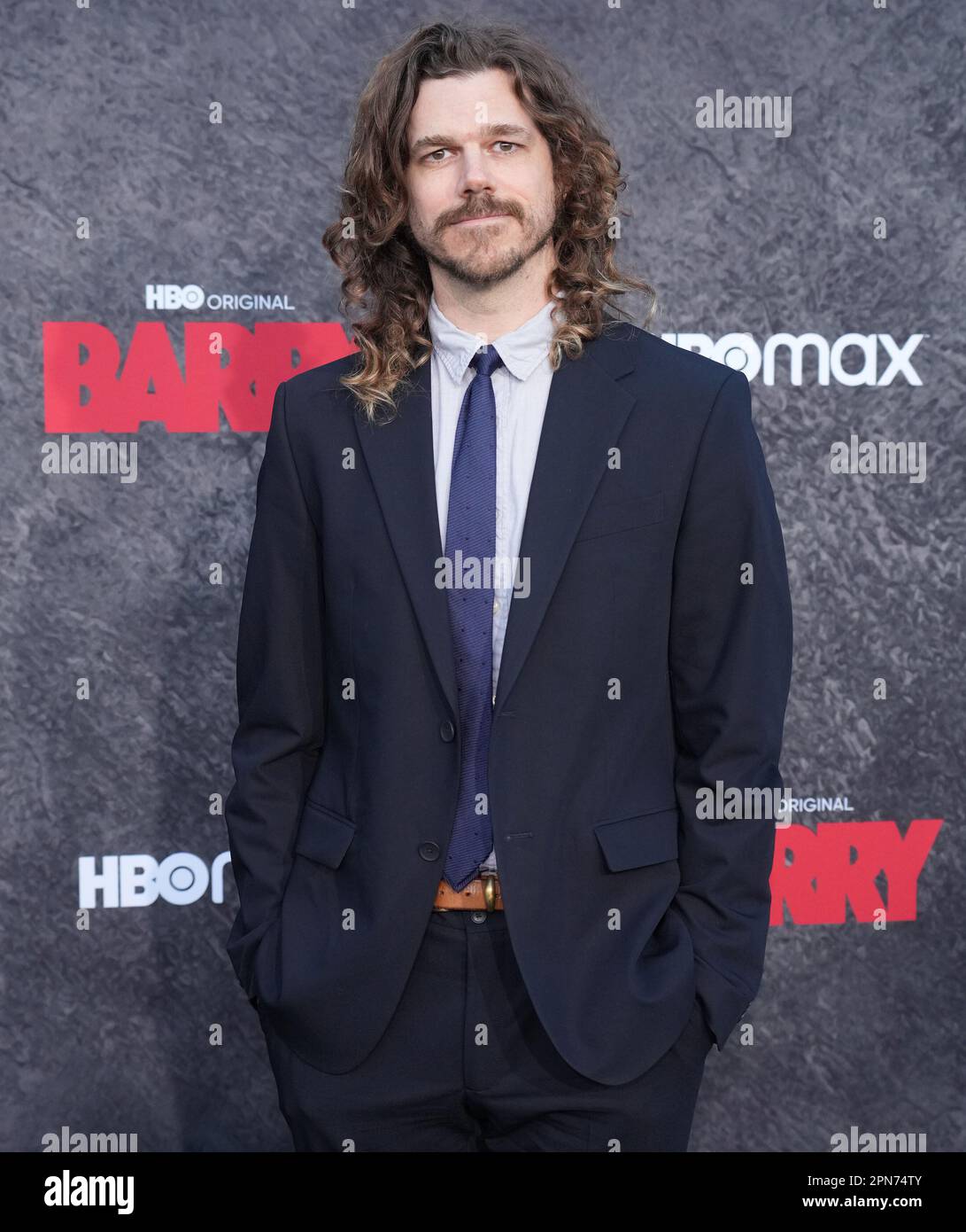 Los Angeles, USA. 16th Apr, 2023. Andre Hyland arrives at the HBO's ...