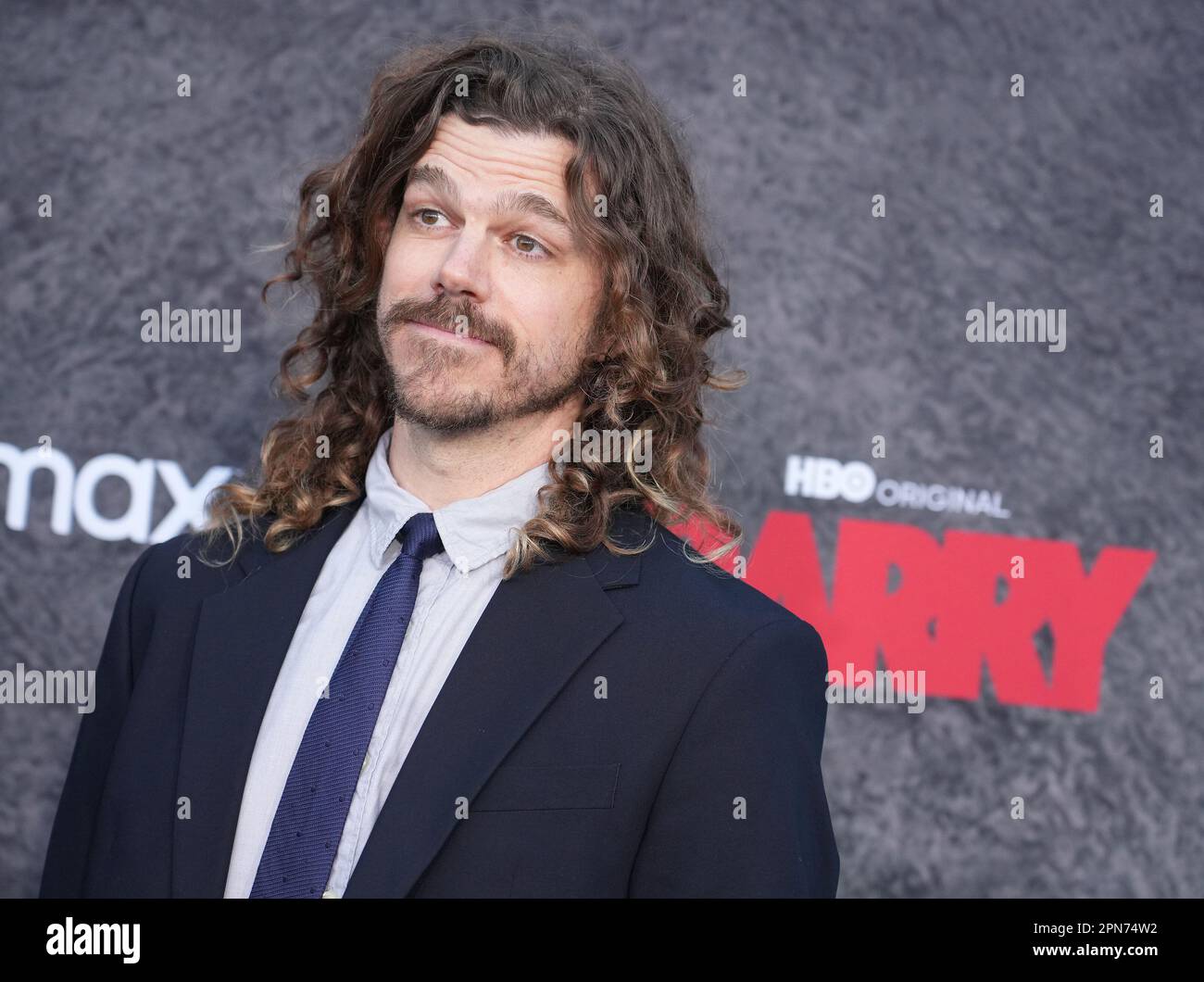 Los Angeles, USA. 16th Apr, 2023. Andre Hyland arrives at the HBO's ...